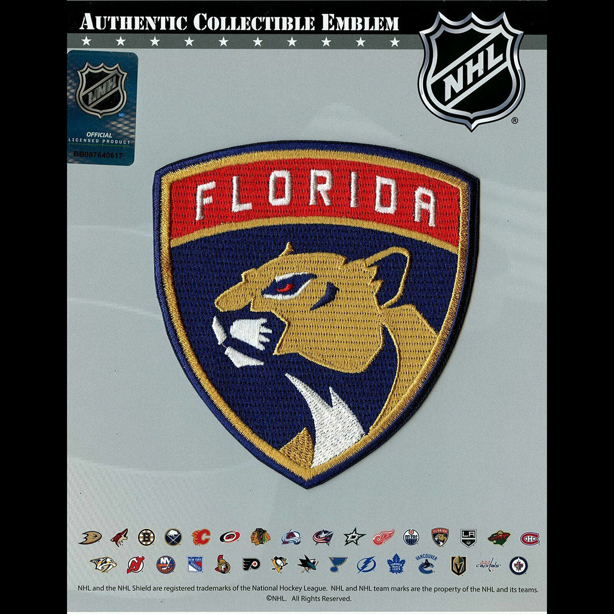 Florida Panthers Team Logo Jersey Patch – NHLPATCHES.