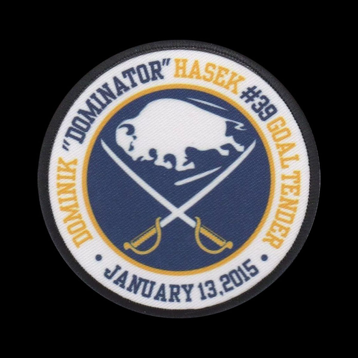 Buffalo Sabres Dominik Hasek Retirement Jersey Patch – NHLPATCHES.