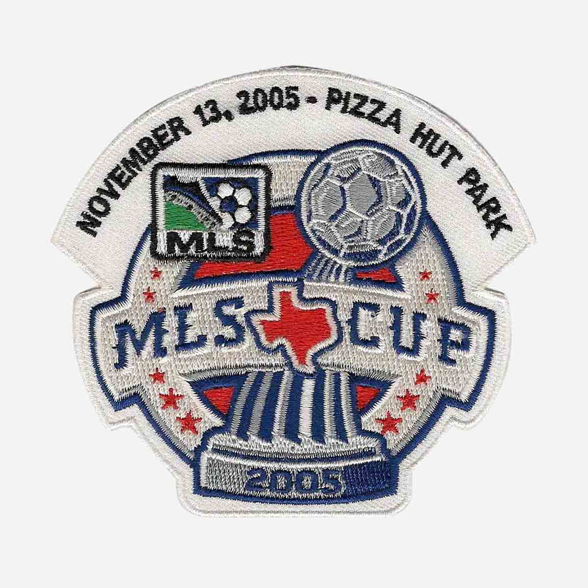 MLS Major League Soccer Cup Pizza Hut Park 2005 Team Sports Logo Patch ...