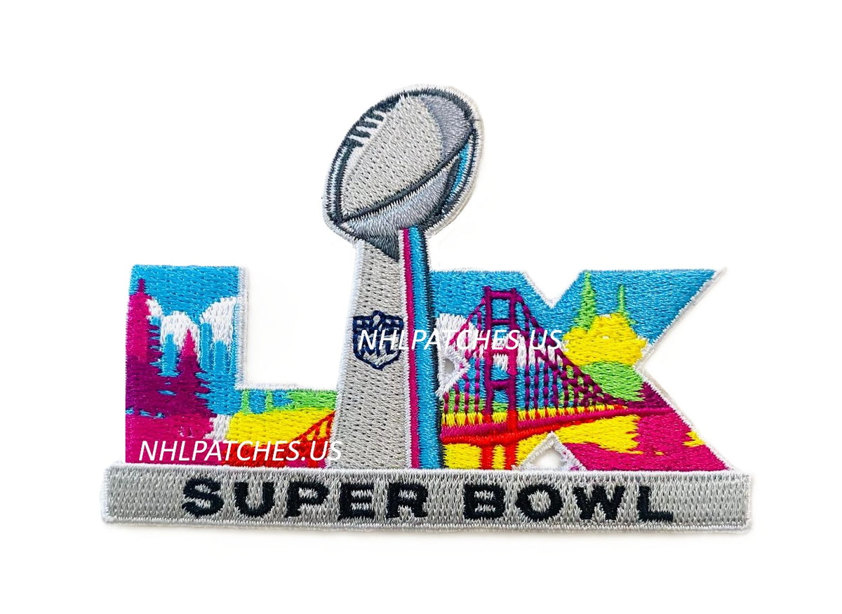 Super Bowl LX 60 Patch 2026 Iron on – NHLPATCHES.