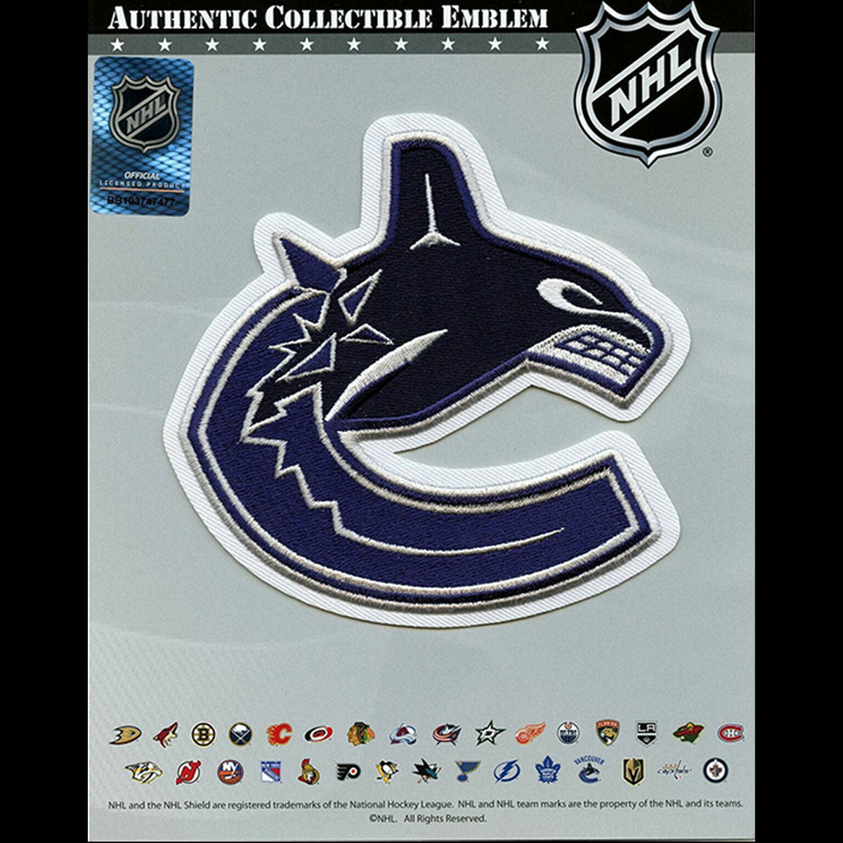 Vancouver Canucks Primary Team Logo Jersey Patch – NHLPATCHES.
